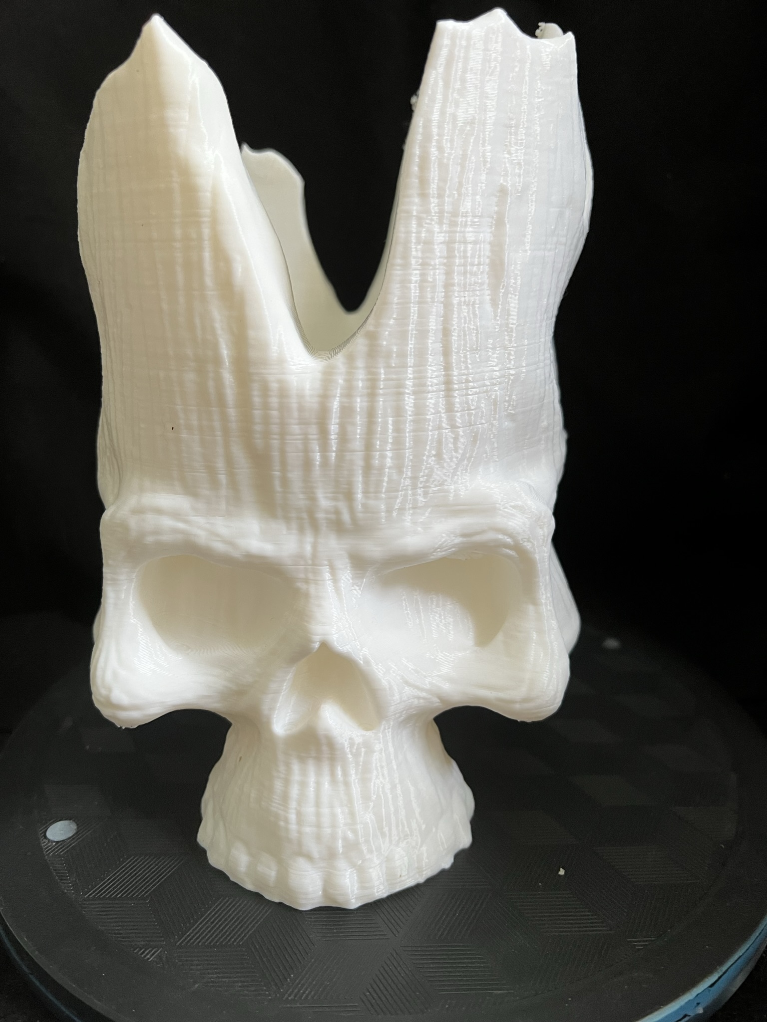 Wood God Skull by Scott McDonald | Download free STL model | Printables.com