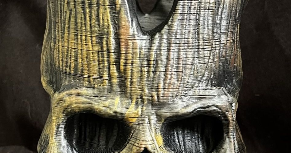 Wood God Skull by Scott McDonald | Download free STL model | Printables.com