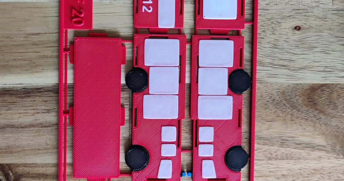 German Style Fire Truck Kit Card by Yannicklinke | Download free STL ...