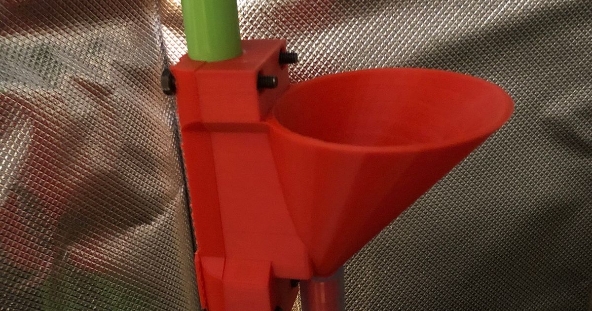 Growbox Irrigation Funnel by DBert | Download free STL model ...