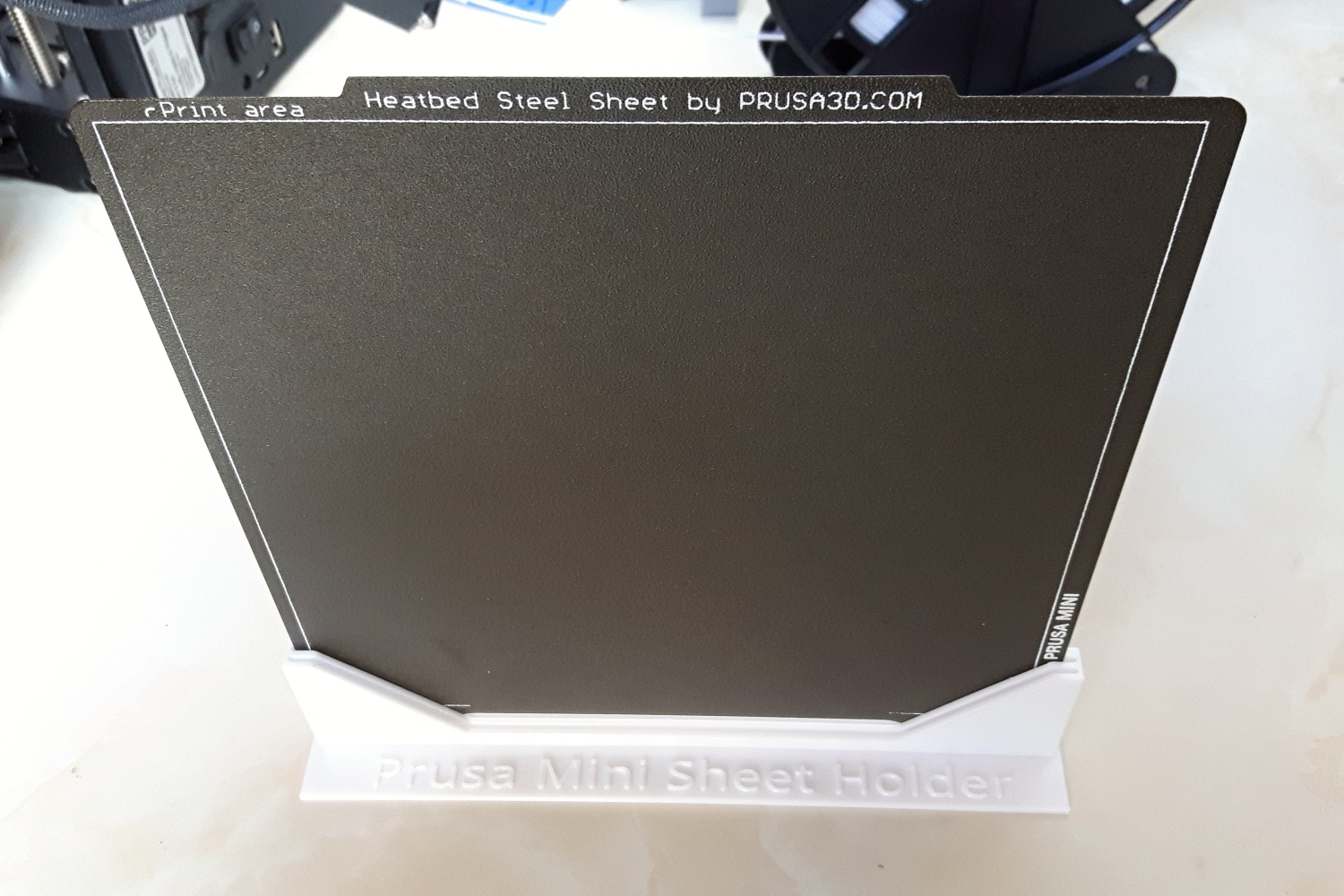 Sheet holder for PrusaMini+ by sraj | Download free STL model ...