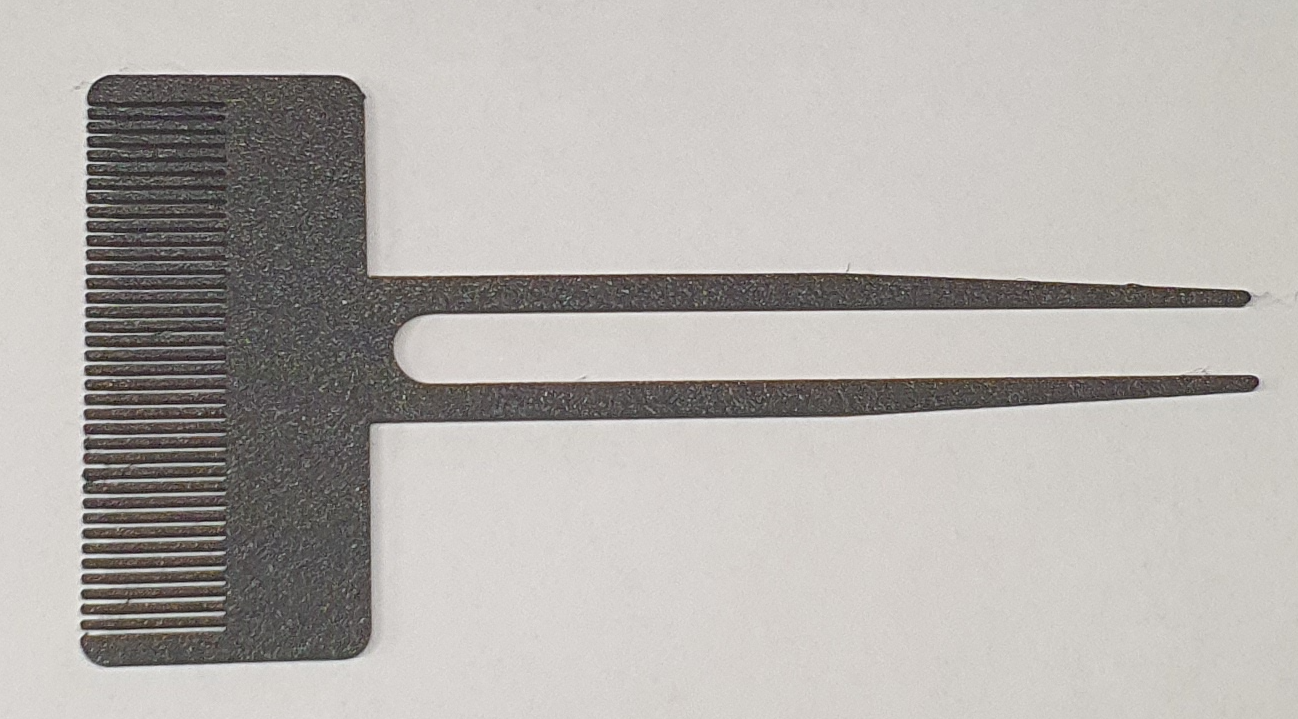 hair sticks with comb by yahbluez | Download free STL model ...