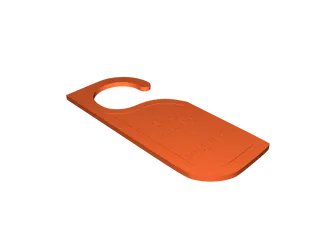 Sexy Time Door Sign Front yes back of sign no. by TheCoffeeHero ...