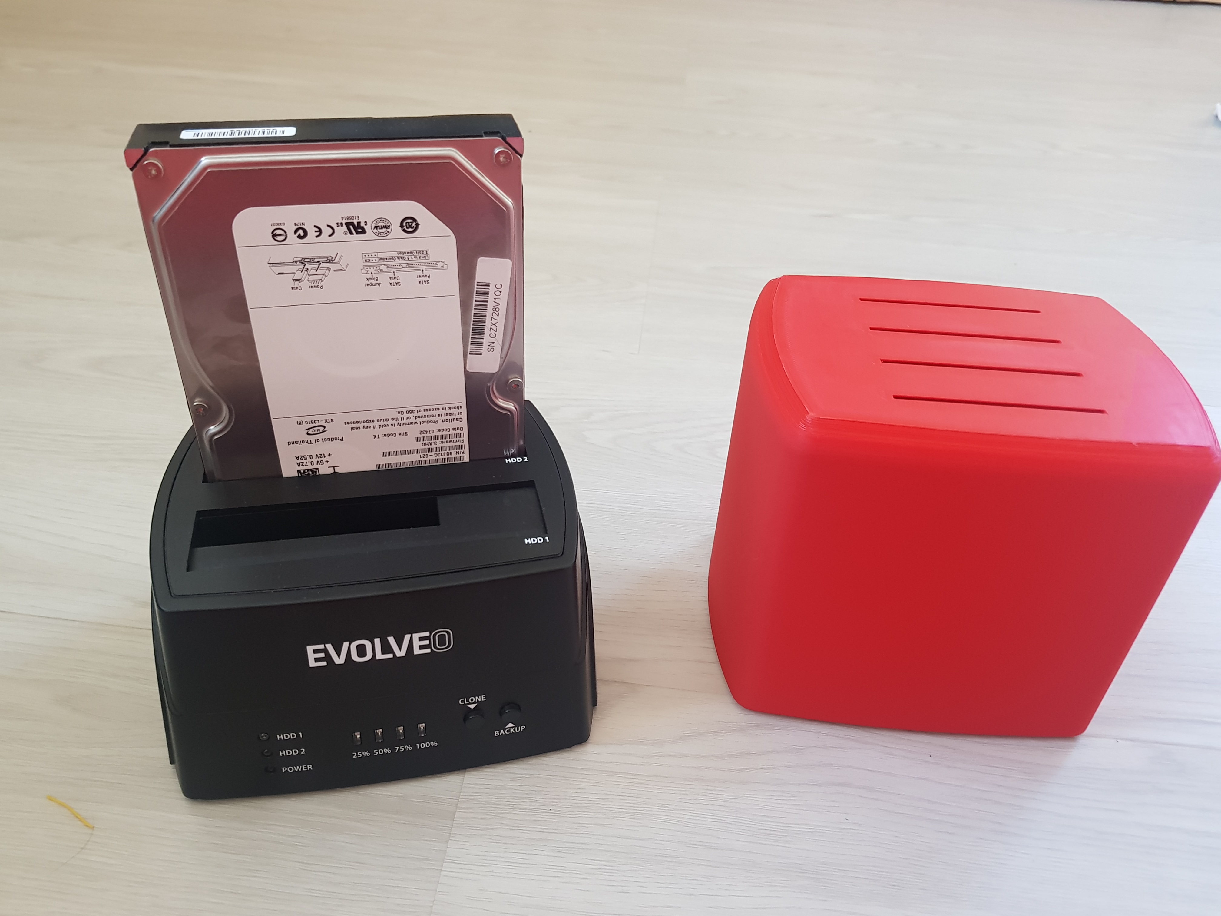 Top cover for Evolveo HDD docking station by petr mucha | Download free ...