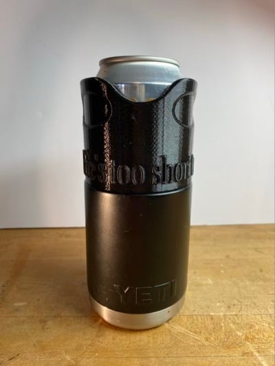 Yeti 12oz Colster to Pint “Crowler” Can Adapter by Tarz | Download free ...