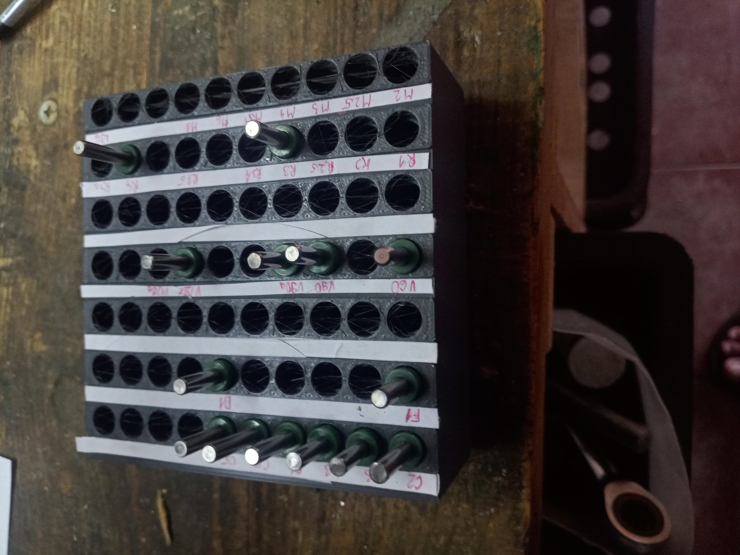 Cnc Bits Holder Organizer By PaŠe Download Free Stl Model