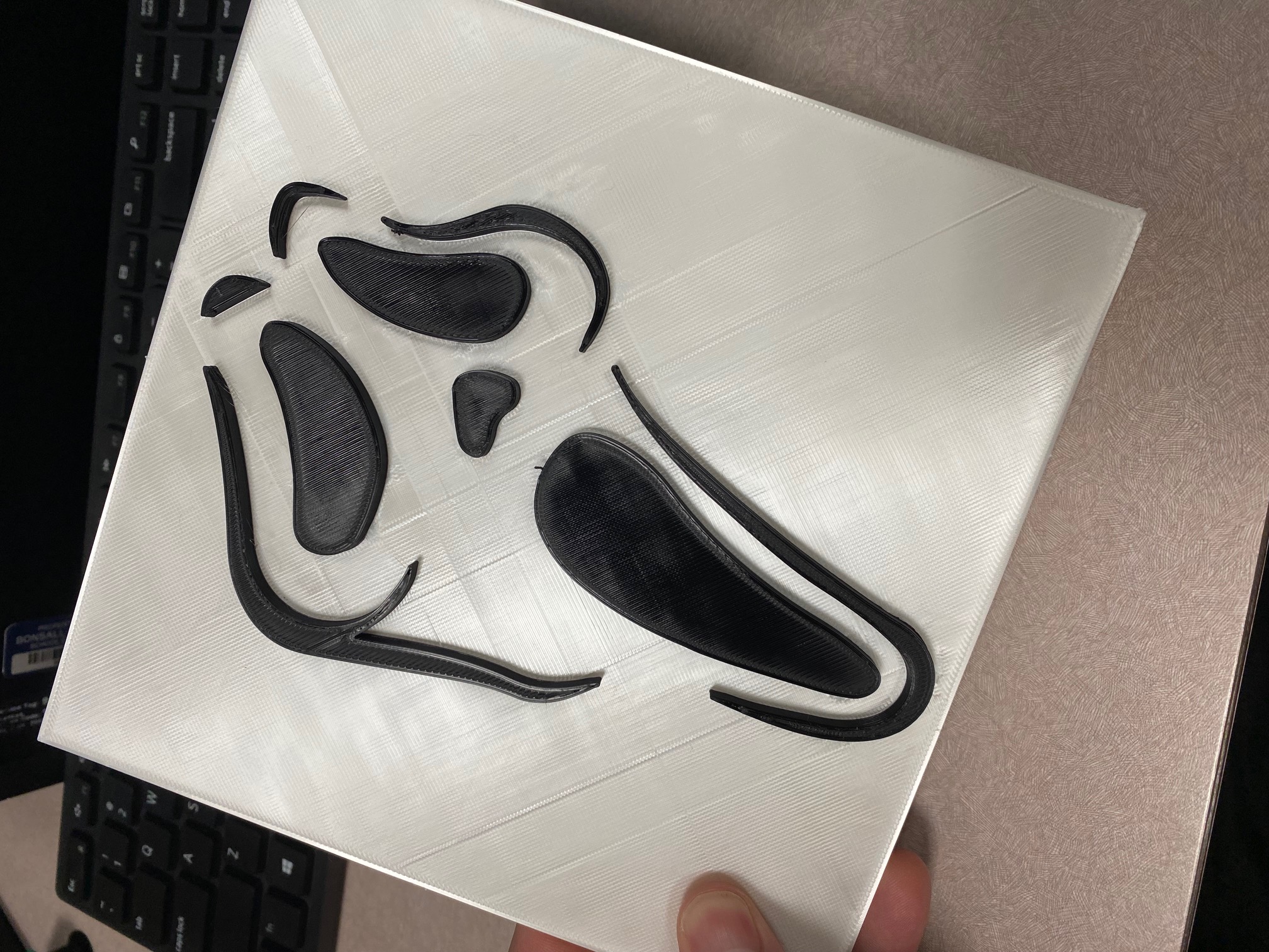 Scream Ghostface wall art por Beregond | Descargar modelo STL gratuito ...