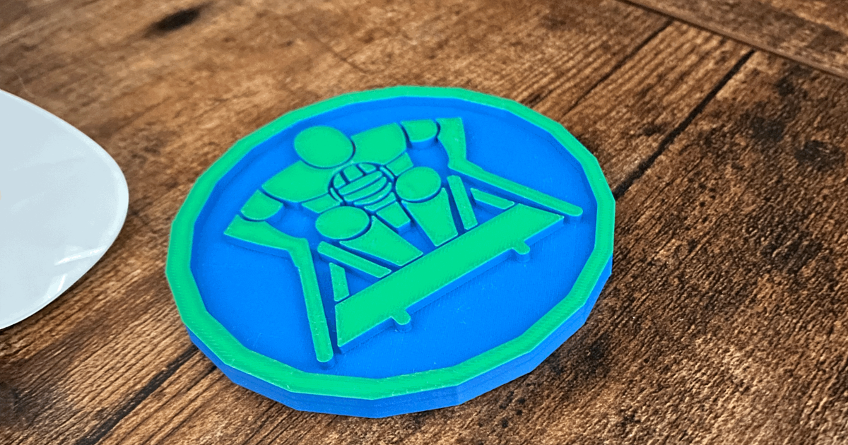 Seattle Slam Wheelchair Rugby Coaster by bmoore04 | Download free STL ...