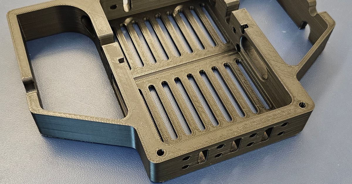 Plastic Antweight Combat Robot Frame by Tahoe STEM Academy | Download ...