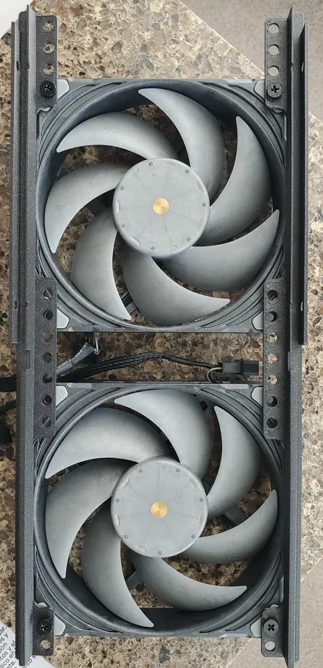 FormD T1 v2 Fan Brackets and 120mm Fan Plates by Greymanx | Download ...