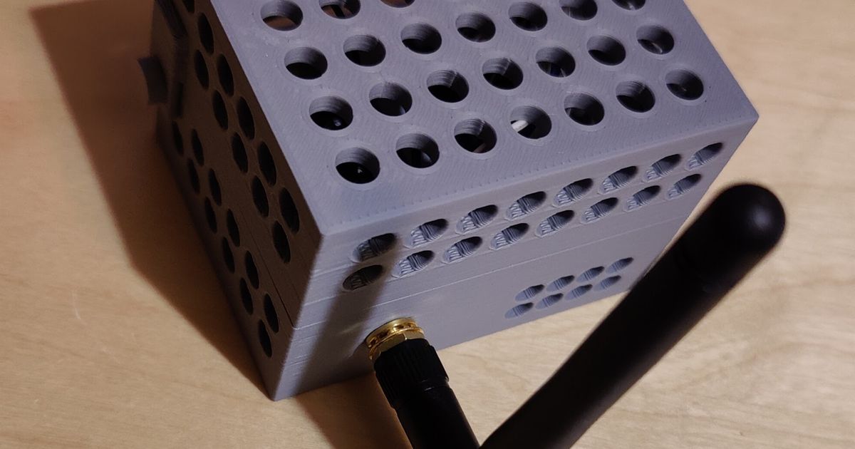 ESP32-WROOM-32U + SCD30 case od autora Tom_Bombadil | Stáhněte si ...