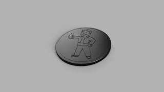 Vault boy logo by drjames7 | Download free STL model | Printables.com