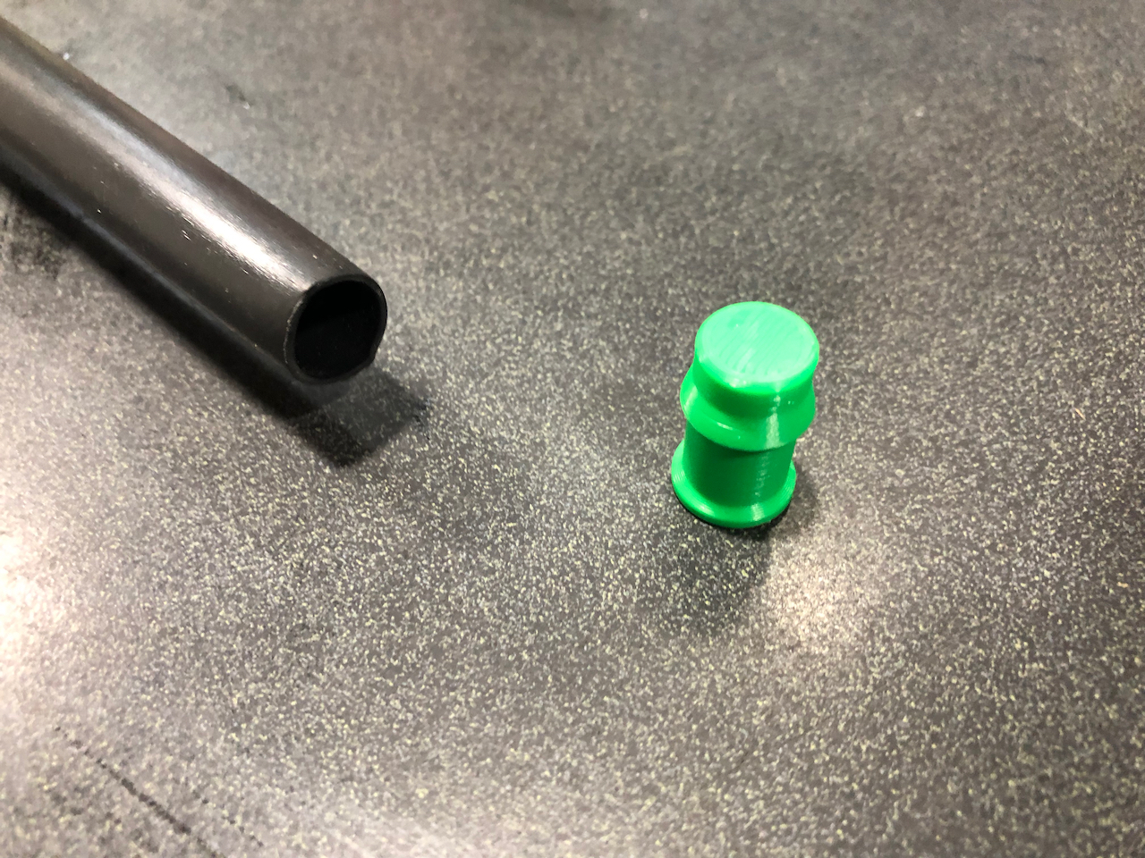 End plug for 13mm black poly Retic by Flex | Download free STL model ...