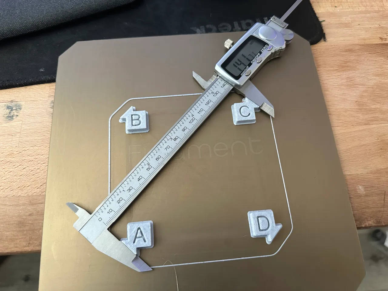 Ultra Fast Printing Easy Measure XY Skew Calibration Print by Maker64 ...