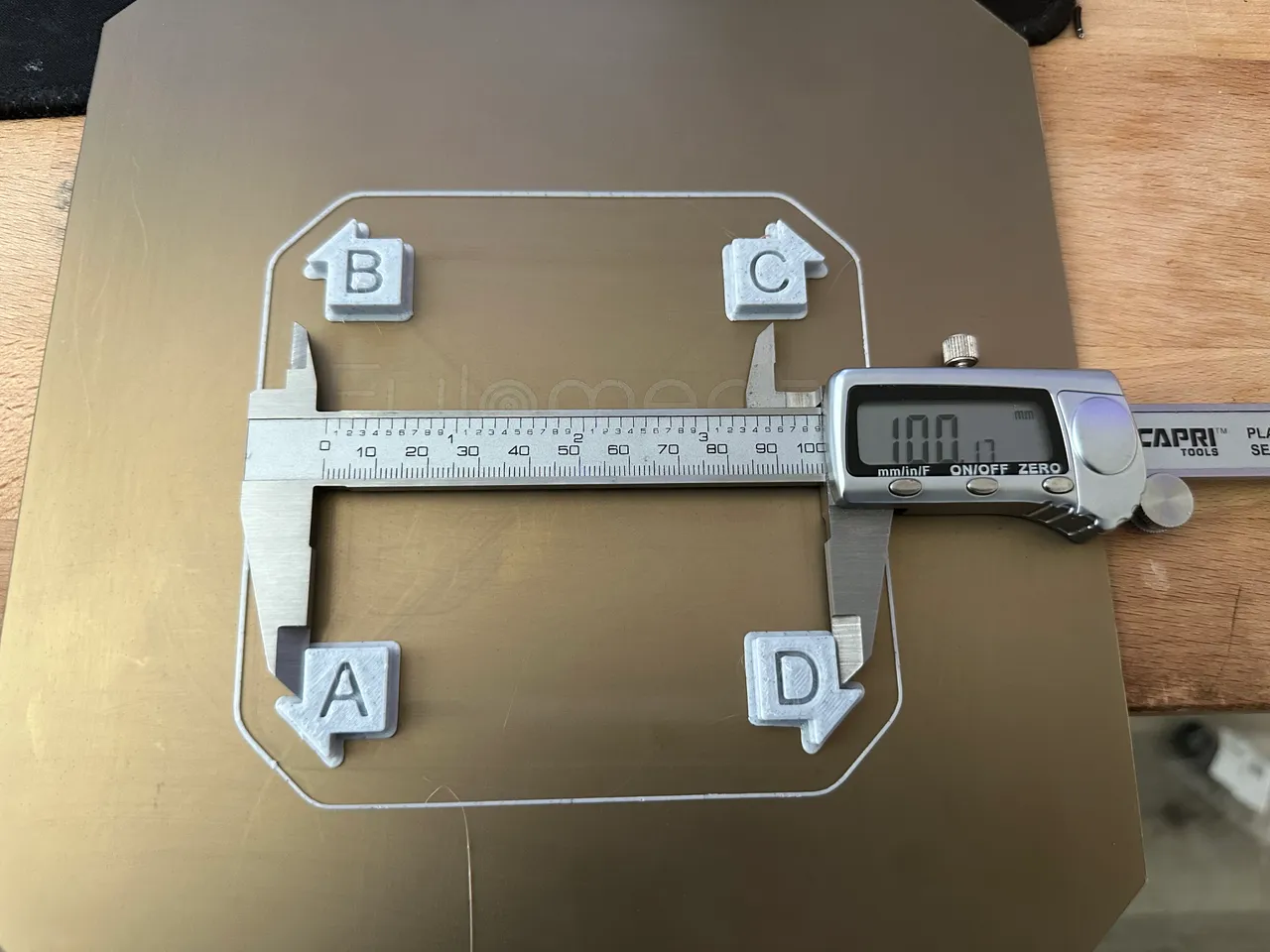 Ultra Fast Printing Easy Measure XY Skew Calibration Print by Maker64 ...