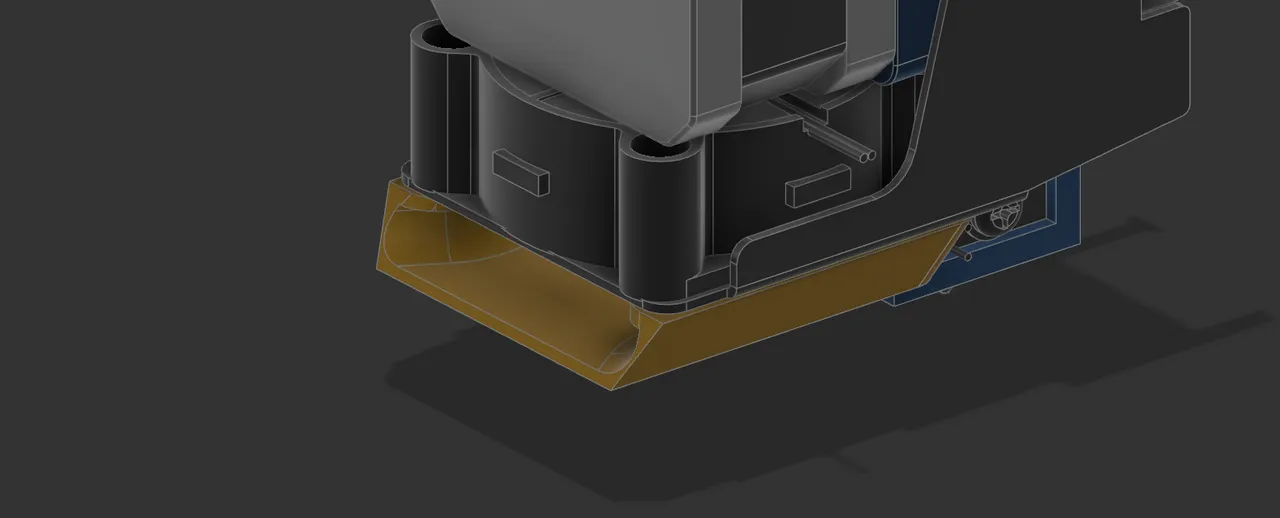 Custom cold ELEGOO NEPTUNE 3 PRO Air intake design for ACID3D by ...