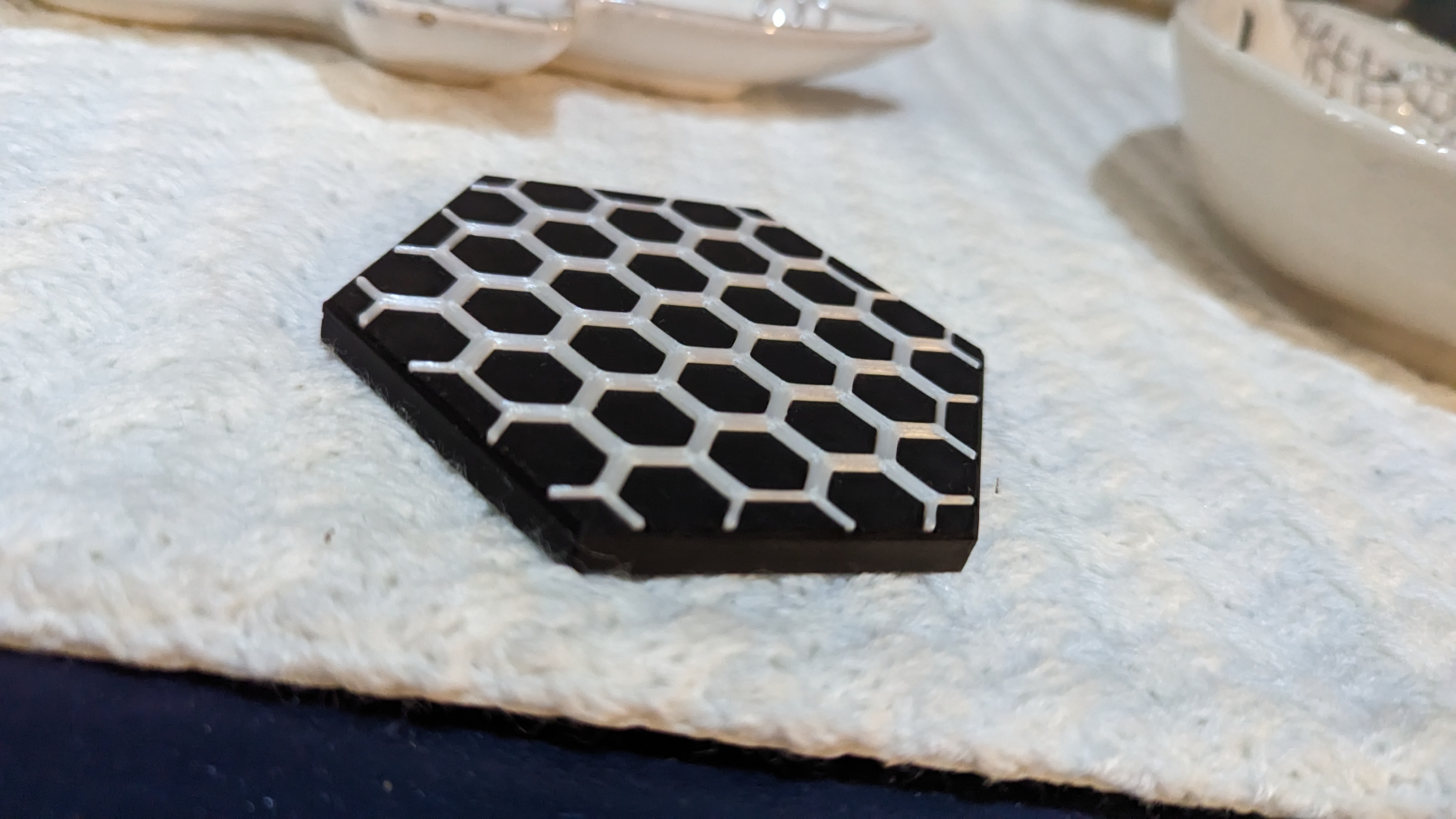 Hexagon Coaster by RWBDesigns | Download free STL model | Printables.com