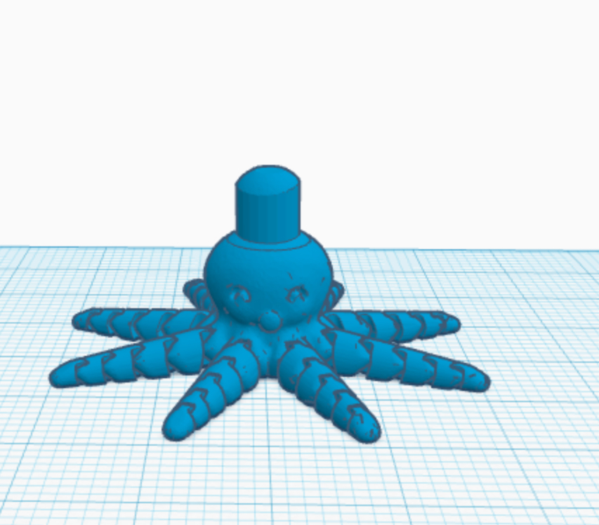 Stackable octopus (stacktapus) por Potterprinter | Descargar modelo STL ...