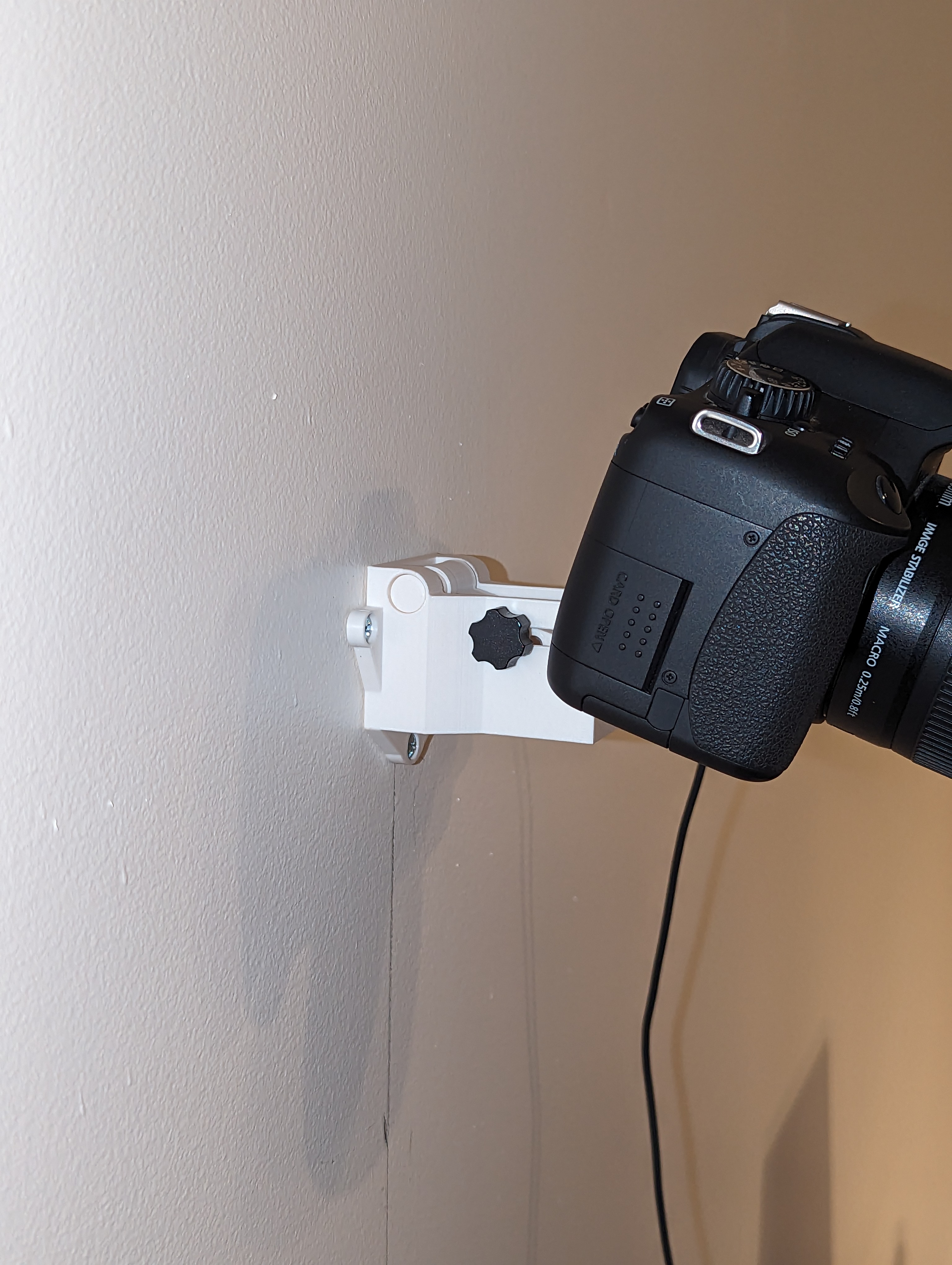 DSLR Webcam Wall Mount by Haider Ali | Download free STL model ...