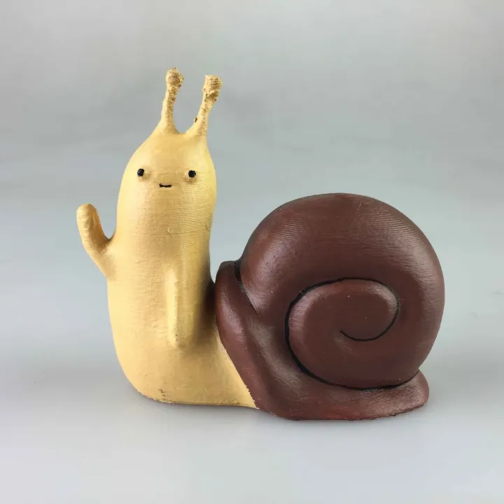 Adventure Time - Waving Snail by Dveus Designs | Download free STL ...