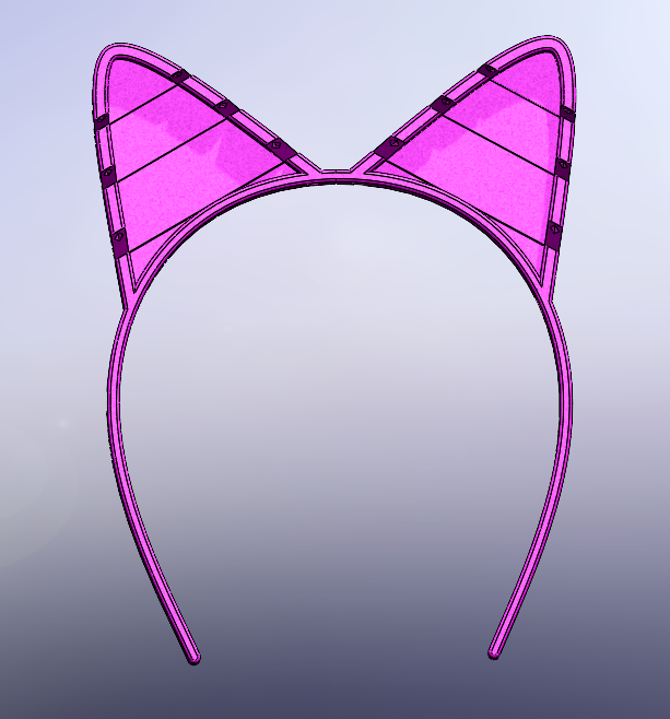 Controllable Cat Ears (and practical solid version) by Gnarsqi ...