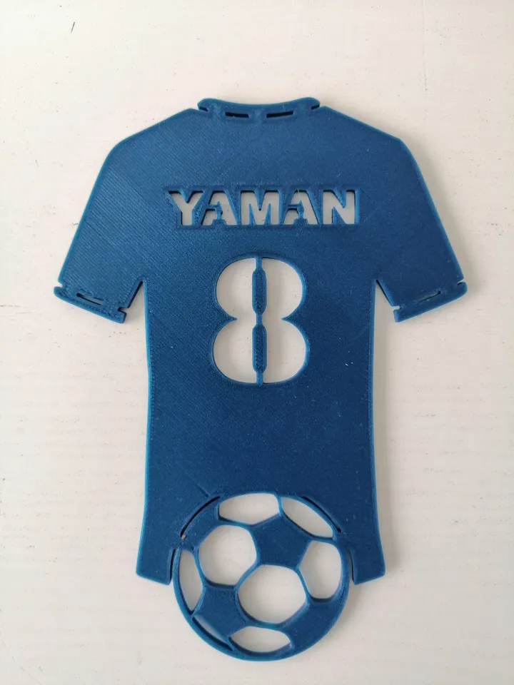Custom Soccer Jersey by Ozan Önder | Download free STL model ...
