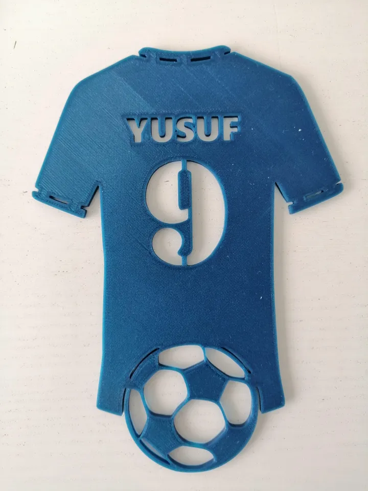 Custom Soccer Jersey by Ozan Önder | Download free STL model ...