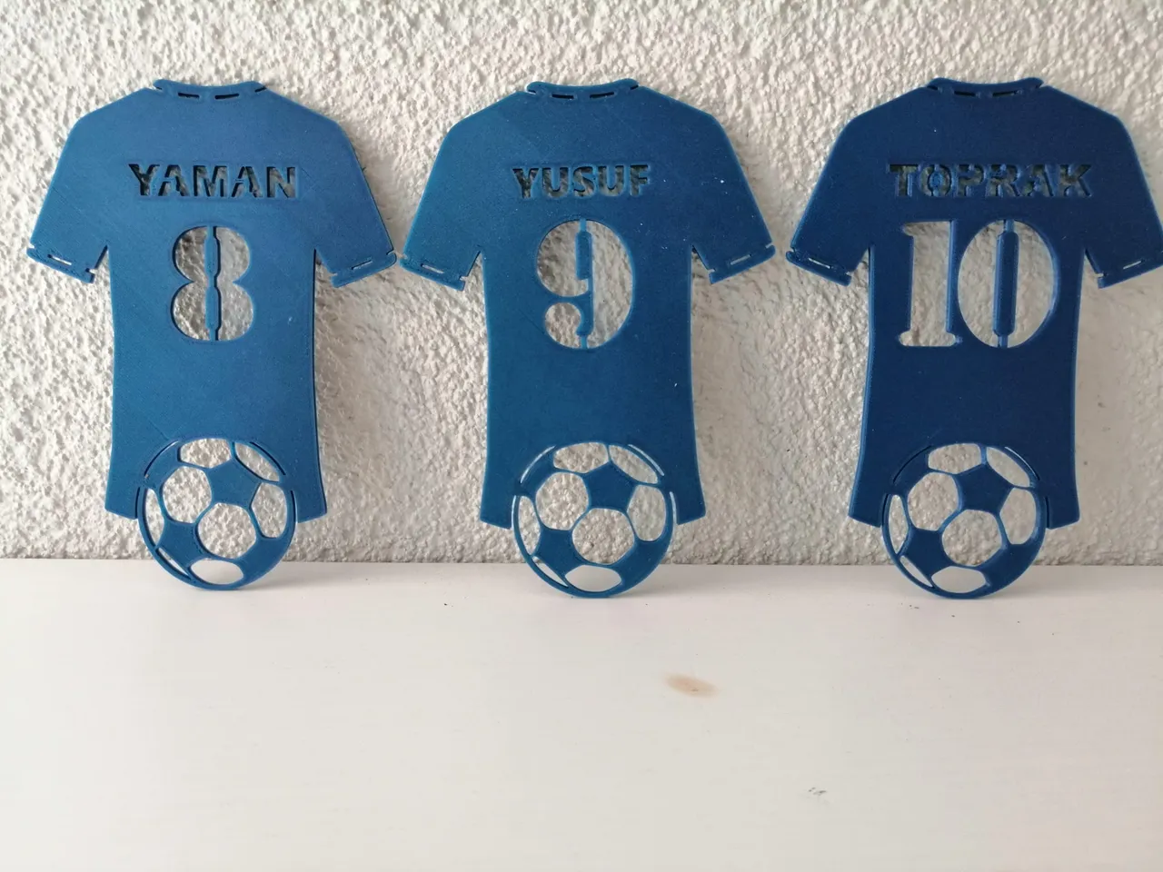 Custom Soccer Jersey by Ozan Önder | Download free STL model ...