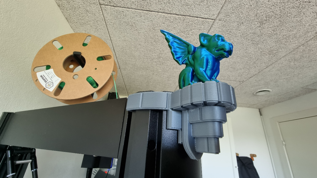 Gargoyle - upsized to FLSUN v400 by Steffen Moeller | Download free STL ...