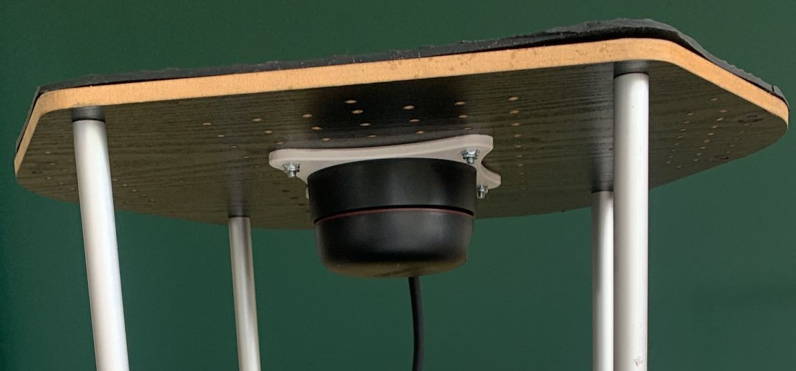 RPLidar A2 TurtleBot2 table bracket mount by dgarcu | Download free STL ...