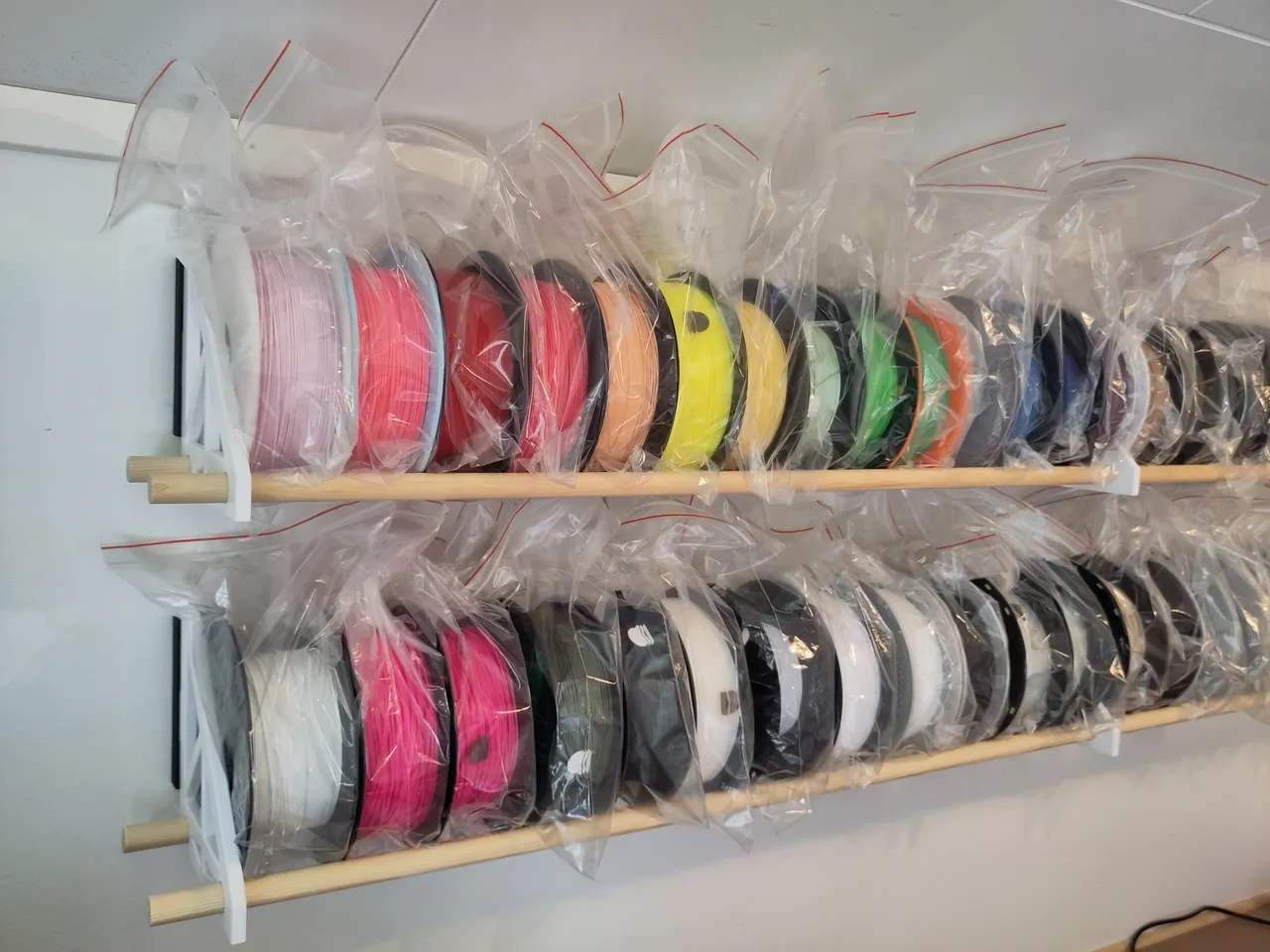 Filament rack by Asdfg | Download free STL model | Printables.com