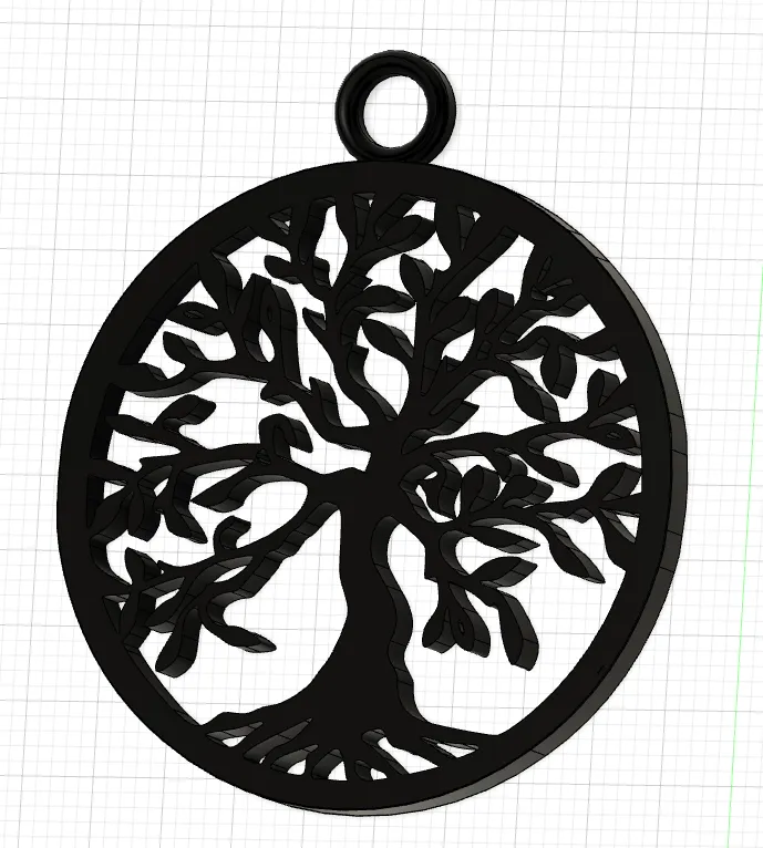 Tree keychain by Evgen Orlovsky | Download free STL model | Printables.com