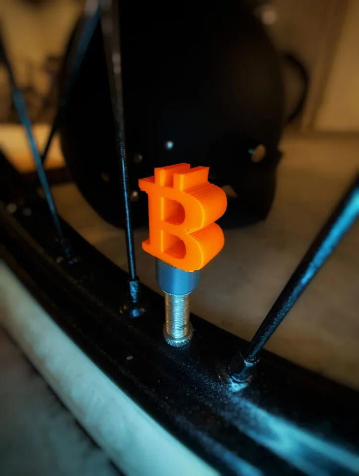 Bitcoin Valve Cap by addlayer | Download free STL model | Printables.com