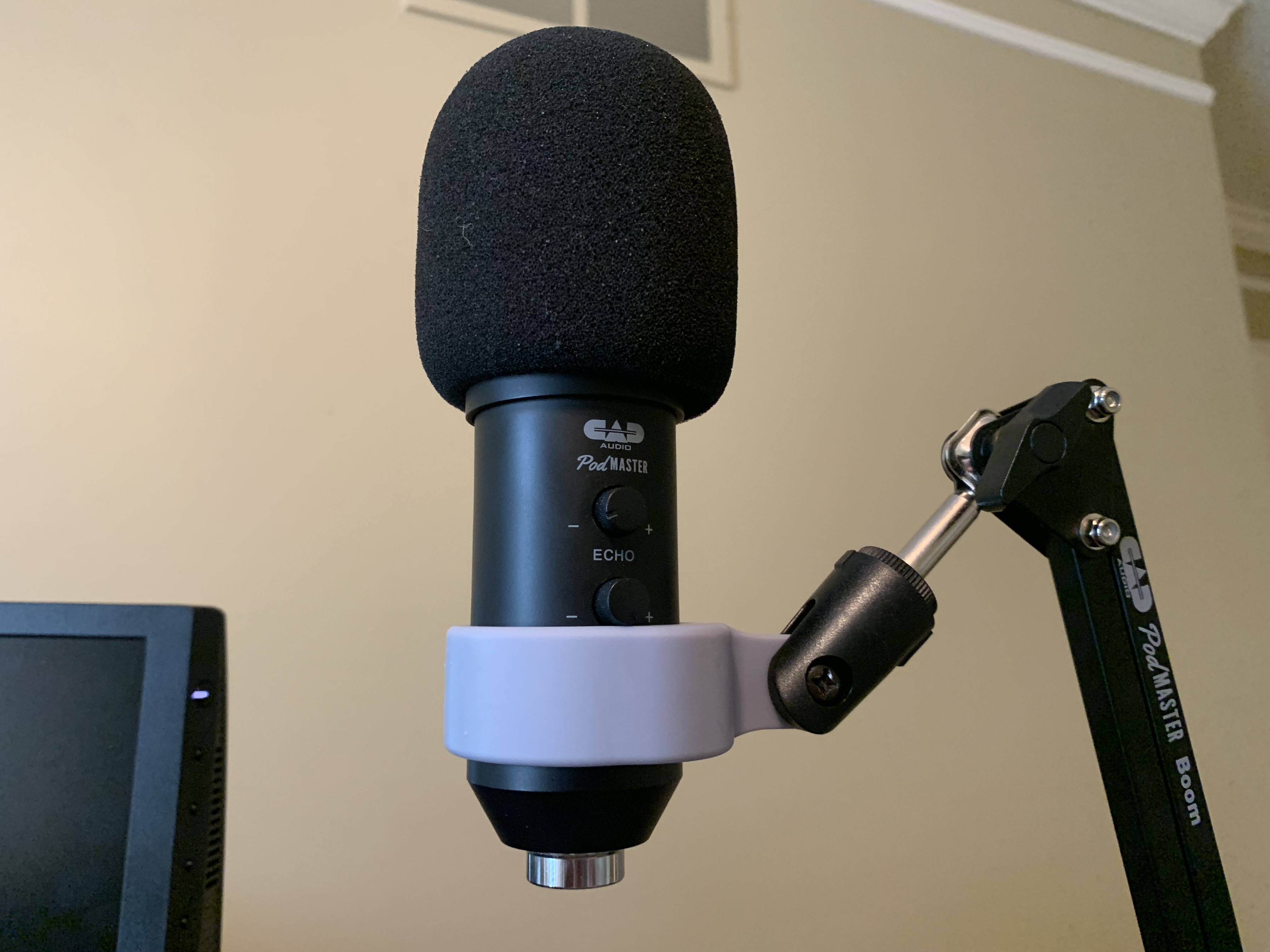 Mic holder by waterspike | Download free STL model | Printables.com