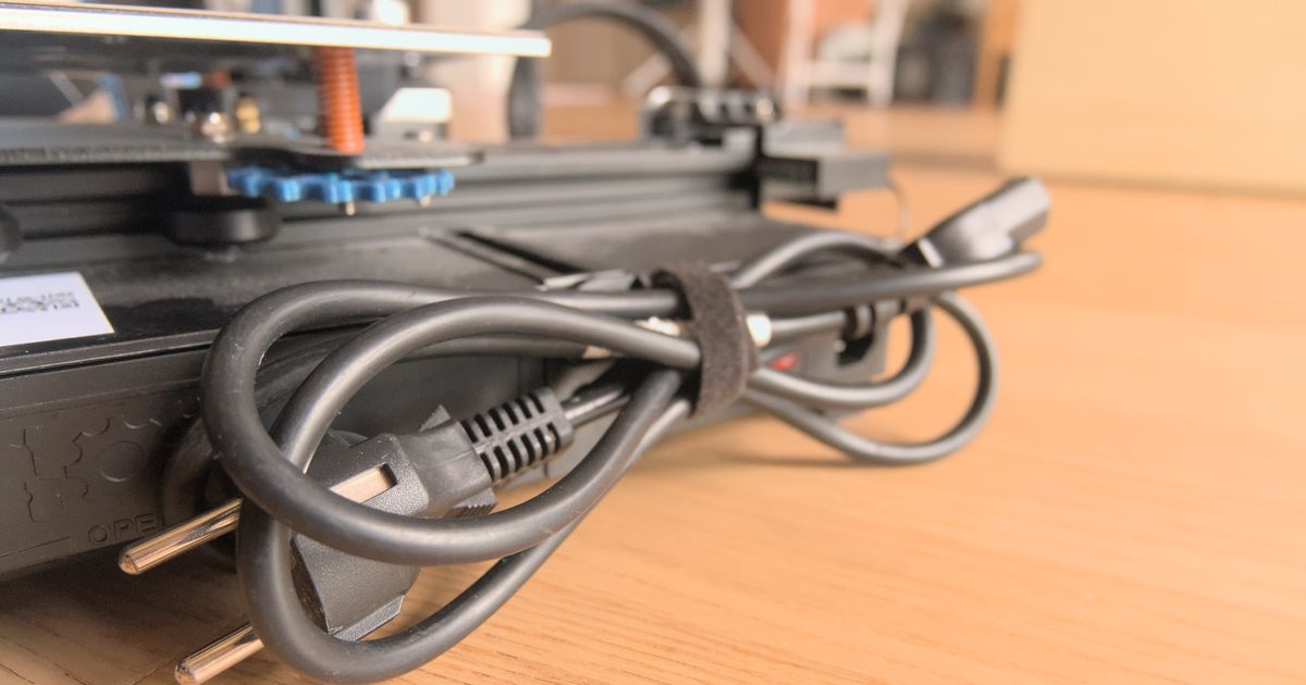 Power Cord Holder For Ender 2 Pro by jpdesign | Download free STL model ...