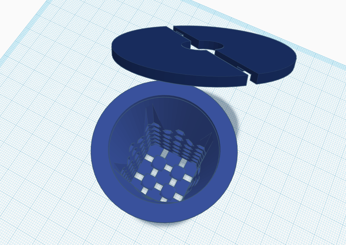 Hydroponics NFT hex net cup by Patrick Flick | Download free STL model ...