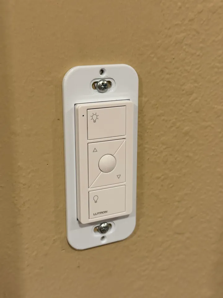 Lutron Caseta Pico Remote Wall Plate Bracket by SirCabbage | Download ...