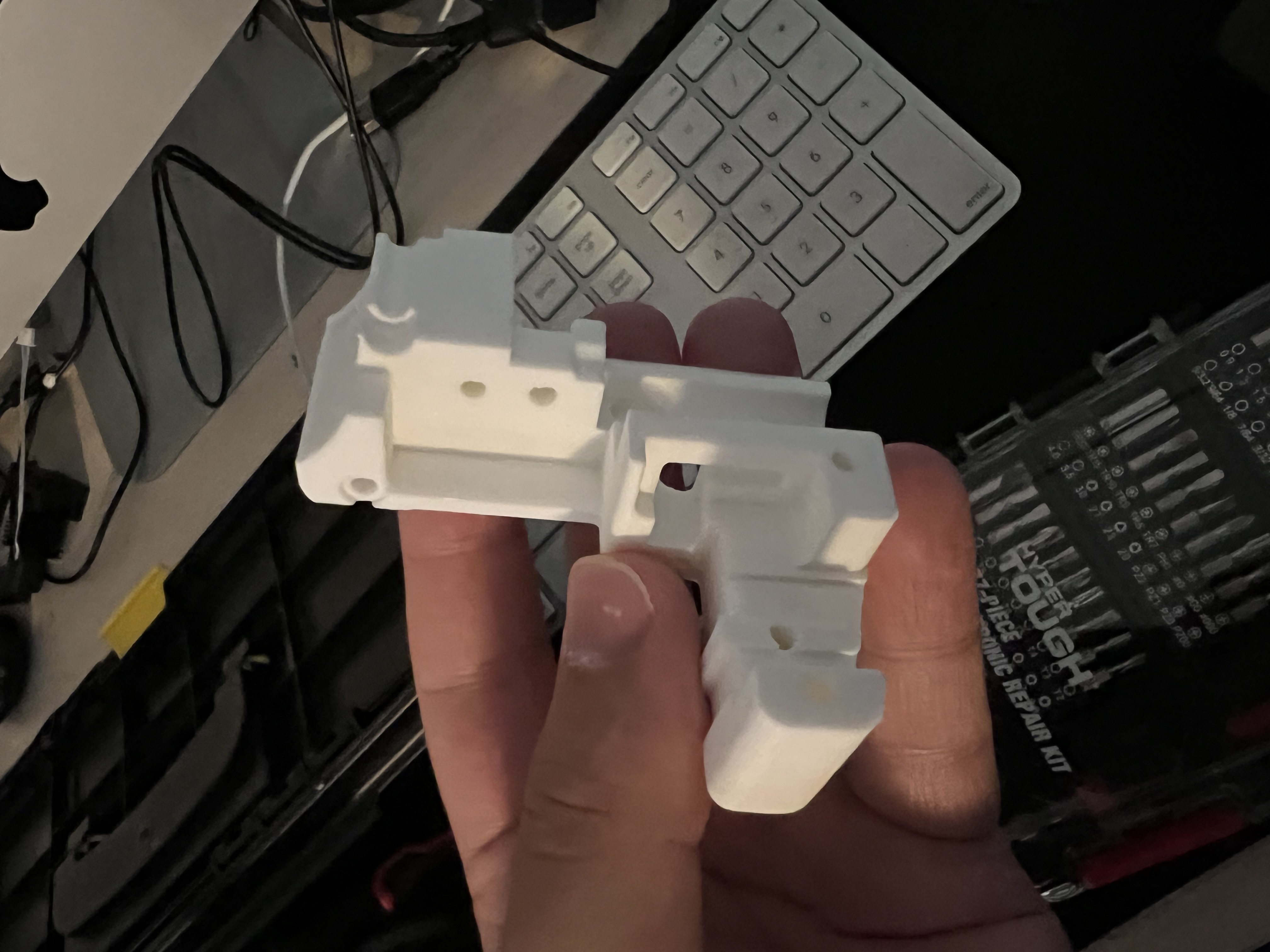 Mini Stealthburner Switchwire mount (BLtouch) by TinkerMAN | Download free STL model ...