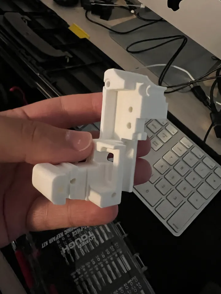 Mini Stealthburner Switchwire mount (BLtouch) by TinkerMAN | Download ...