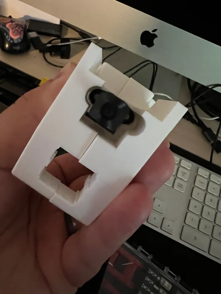 Mini Stealthburner Switchwire mount (BLtouch) by TinkerMAN | Download ...