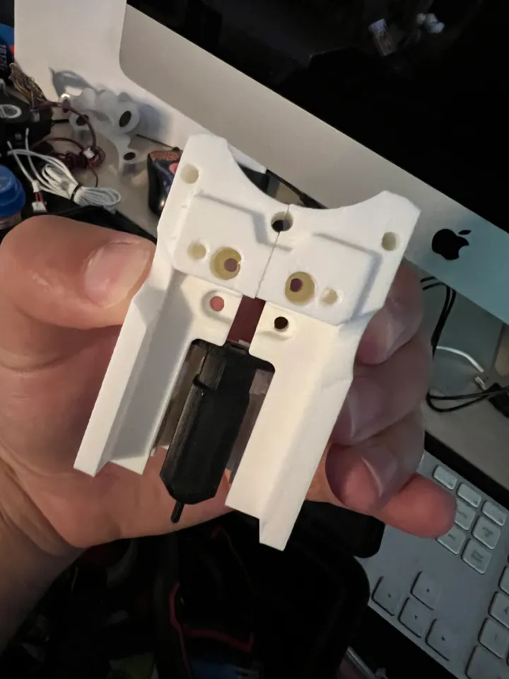 Mini Stealthburner Switchwire mount (BLtouch) by TinkerMAN | Download ...