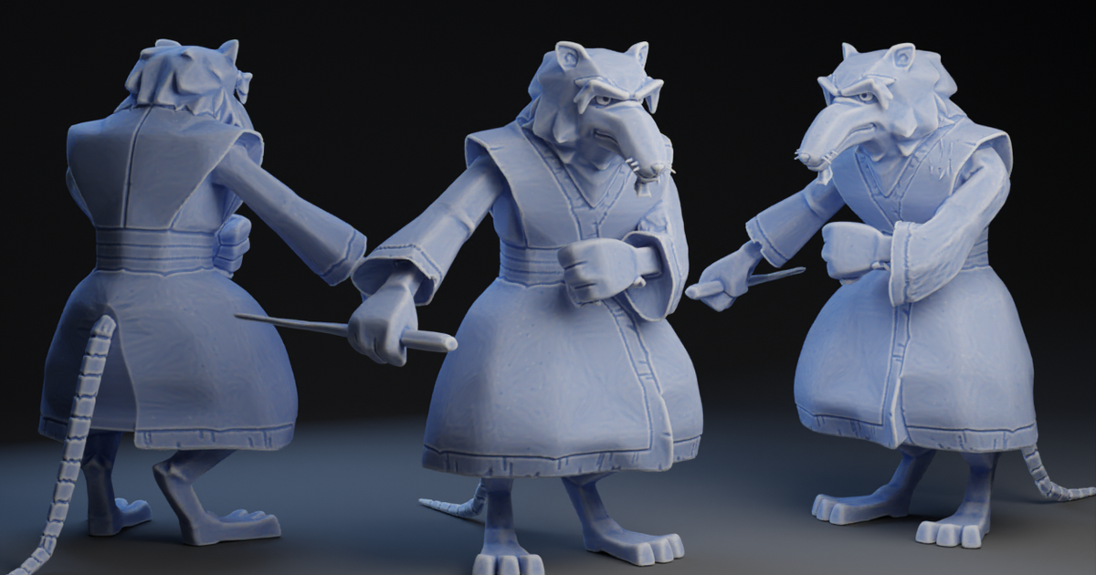 Splinter by Peter Farell | Download free STL model | Printables.com