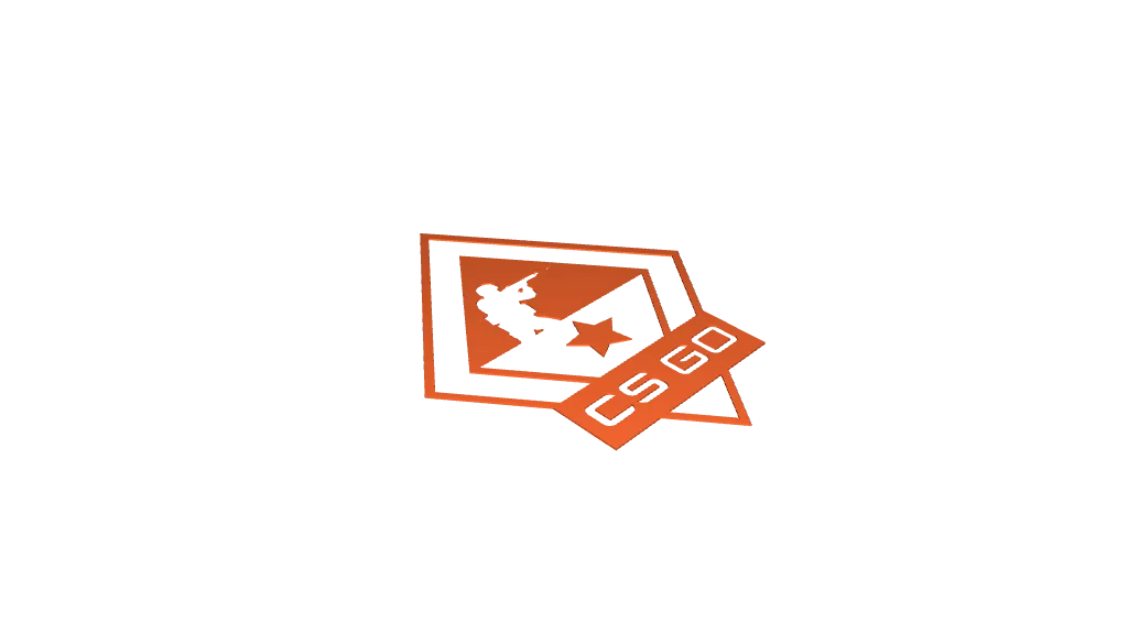 CSGO case emblem by Weshape | Download free STL model | Printables.com