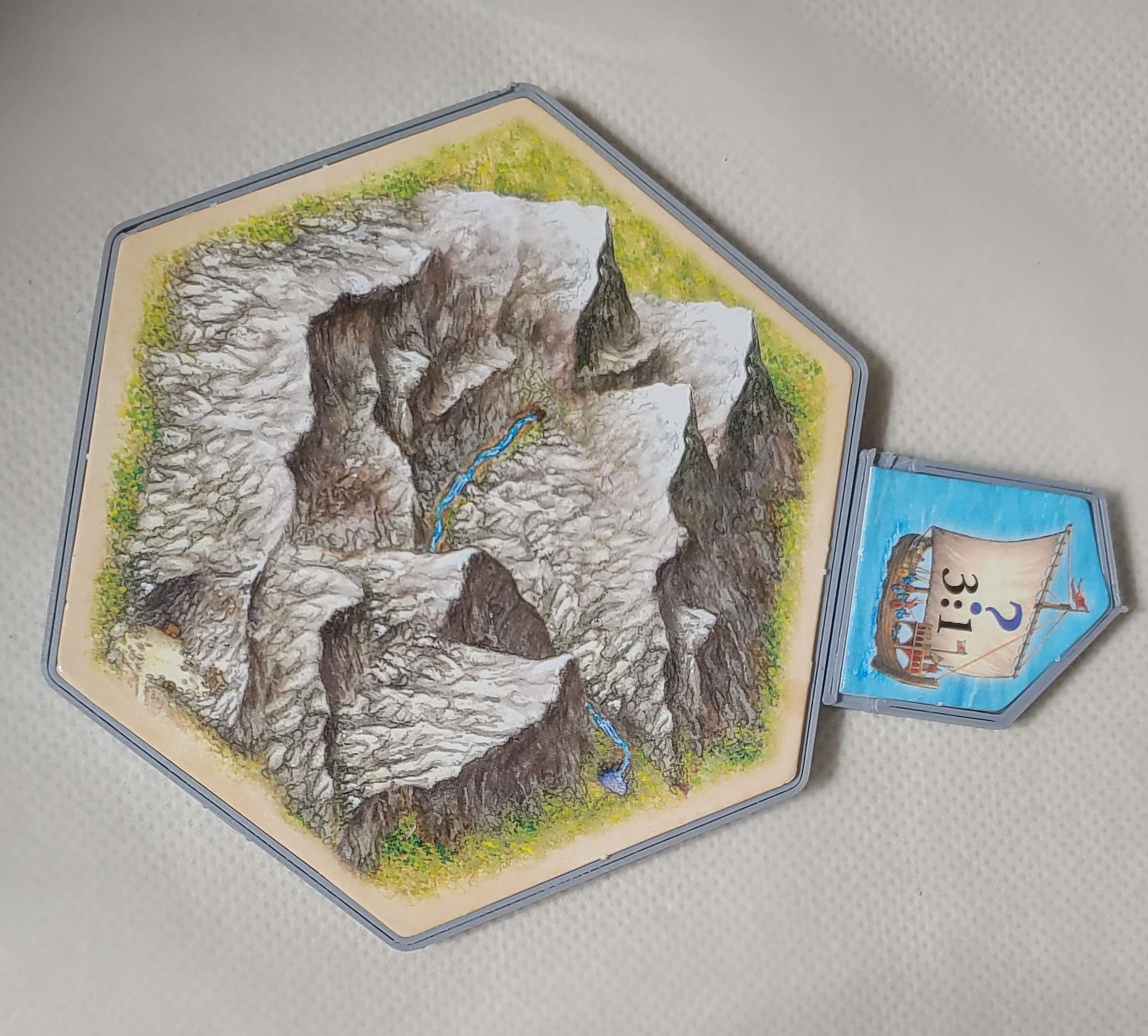 Settlers of Catan Cylinder 3mm Magnetic Port Shell by Krrrrrrk ...