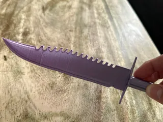 Rambo Knife/Combat Knife by Tristan Veilleux | Download free STL model ...