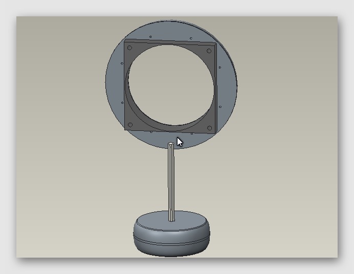 Round Cover for 120mm PC fan by MrMro | Download free STL model ...