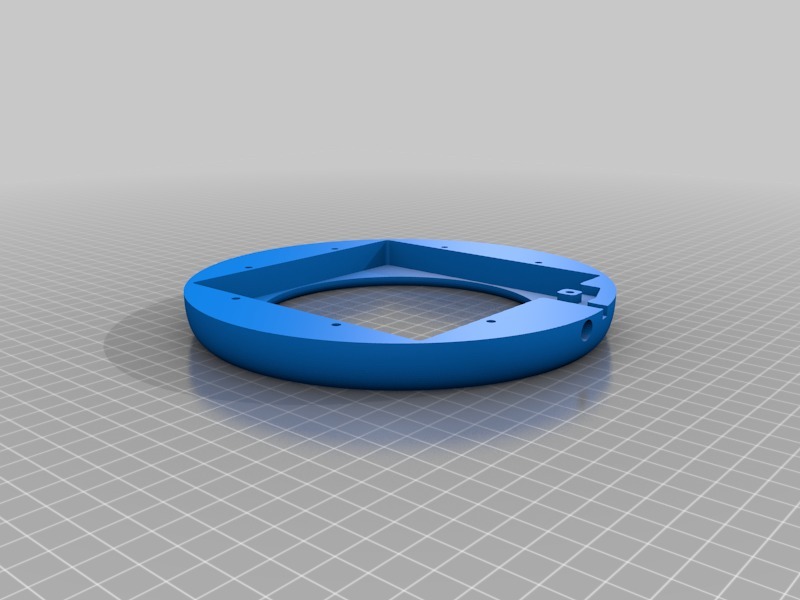 Round Cover for 120mm PC fan by MrMro | Download free STL model ...