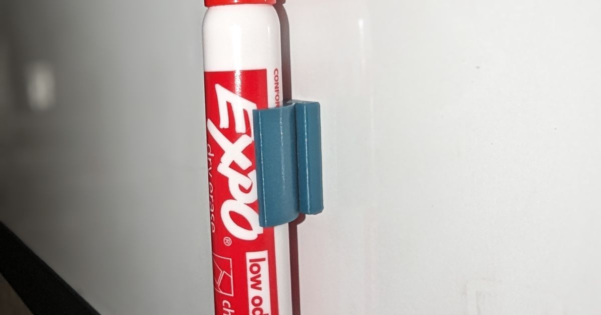 Magnetic Large Expo Marker Holder by Derrick Mathers | Download free ...