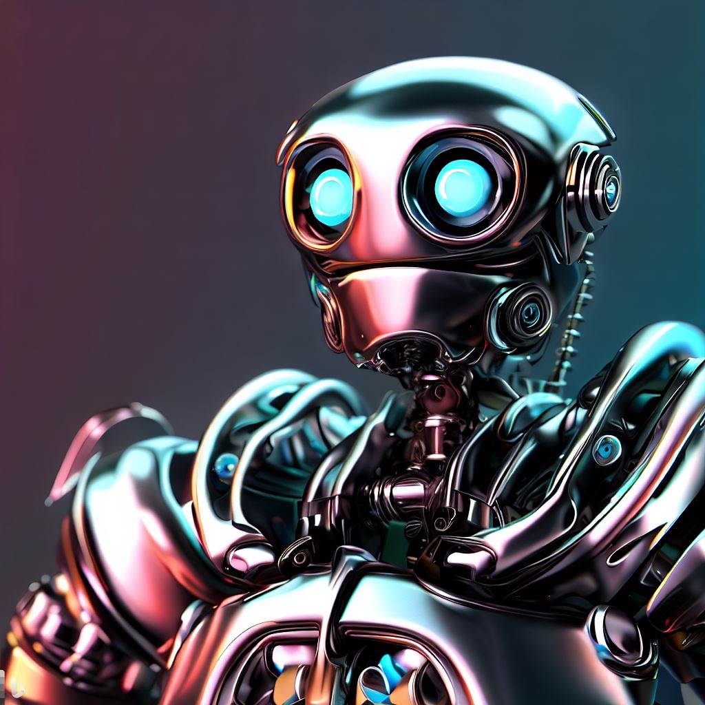 Chrome Robot - Hueforge by Jerrodbug | Download free STL model ...