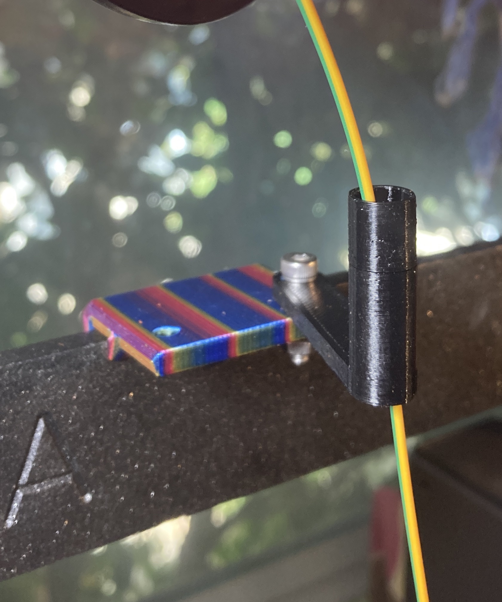 Mk3 Adjustable Tube Filament Guide by hoco | Download free STL model ...